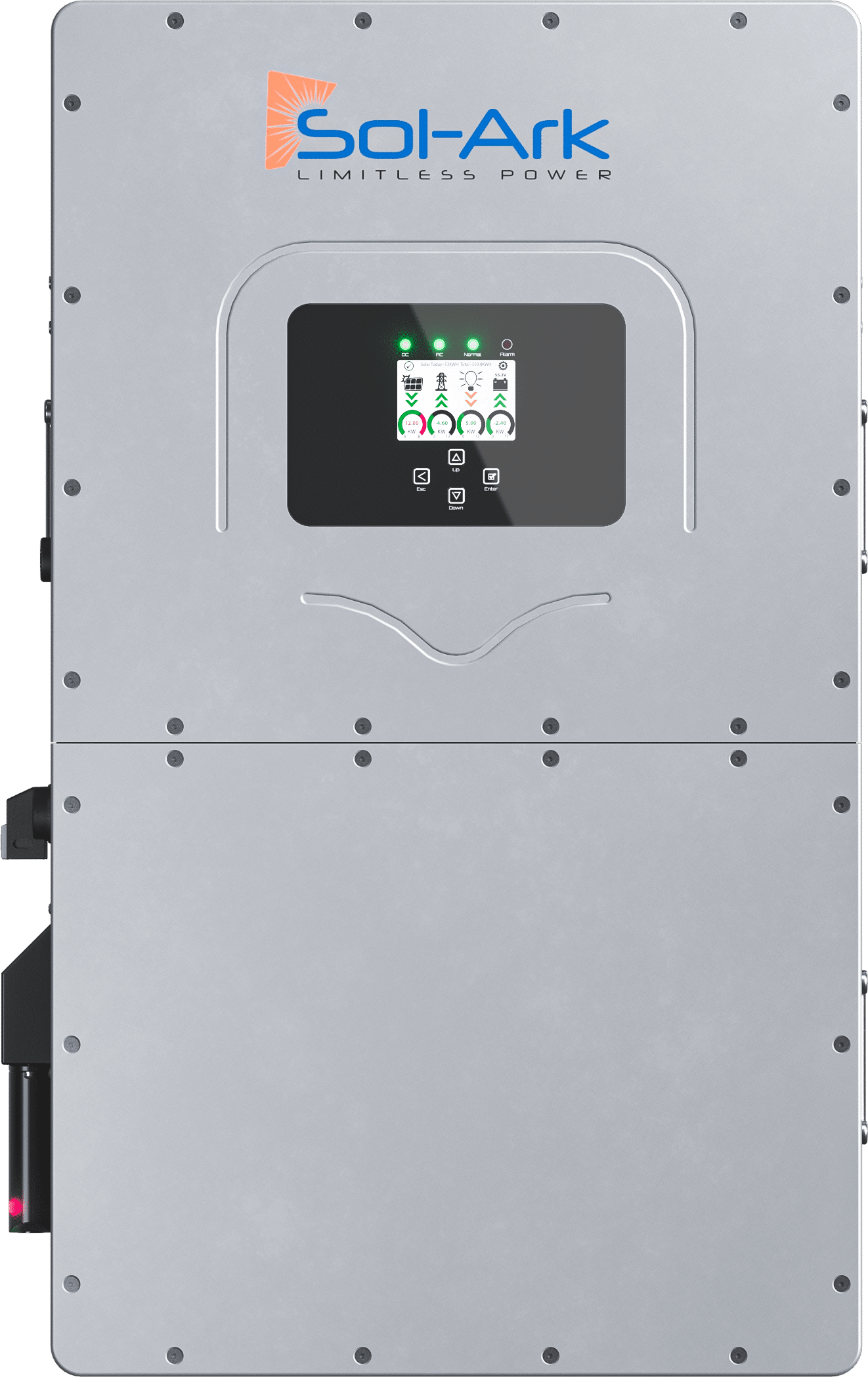 30K-3P-208V_FrontOn | Sol-Ark